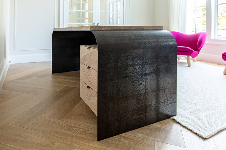 Modern Industrial Steel Desk | Autonomous Furniture